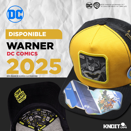 DC Comics – Kndit Caps