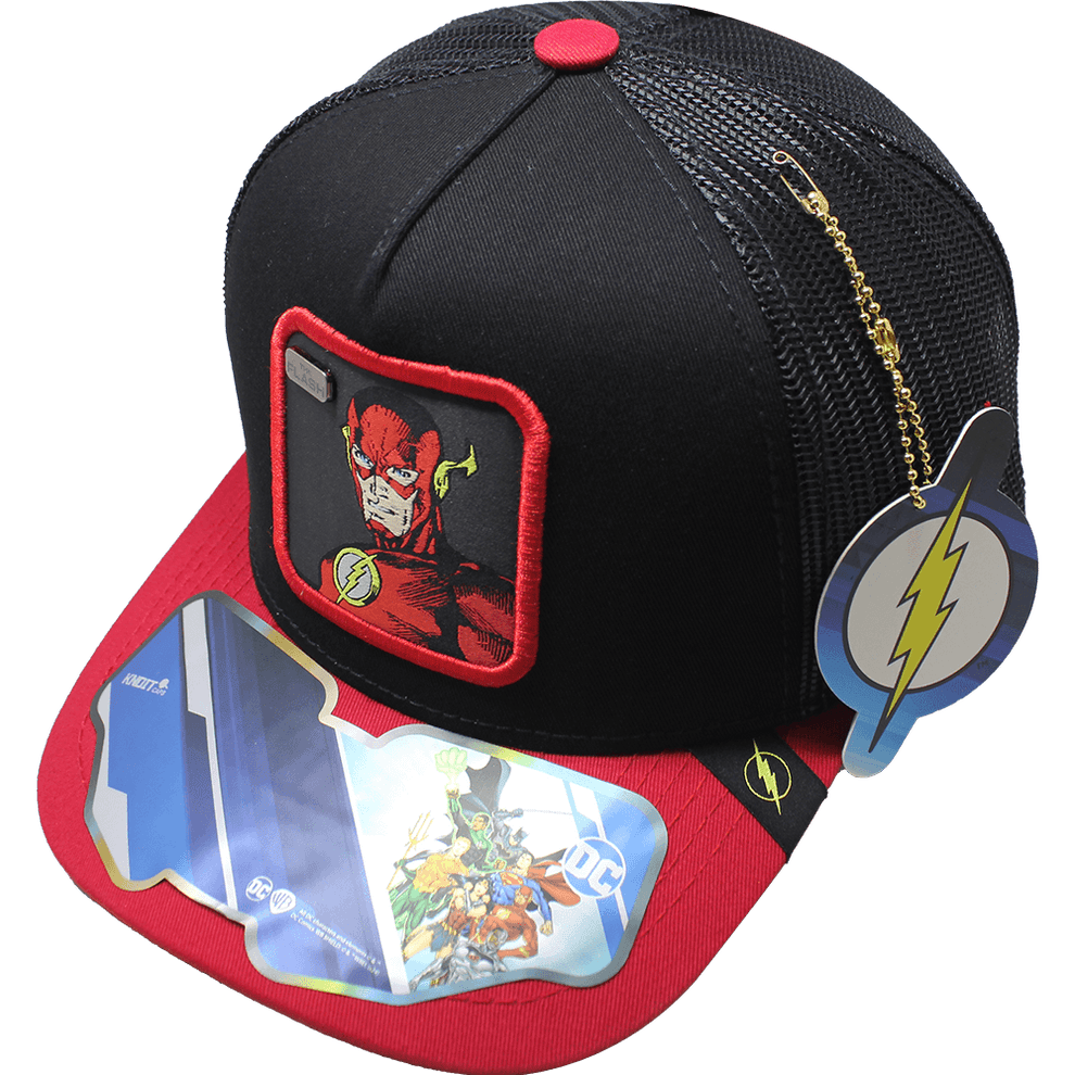 Gorra Trucker The Flash by Dc comics Warner Bros 12 – Kndit Caps
